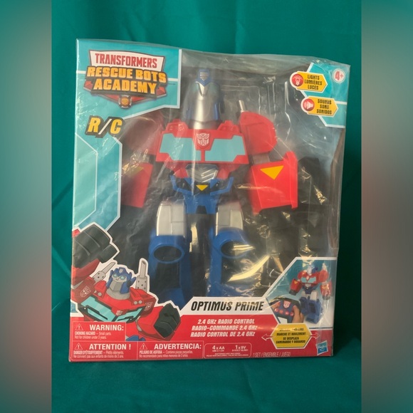 Hasbro | Toys | Transformers Rescue Bots Academy Optimus Prime Radio ...